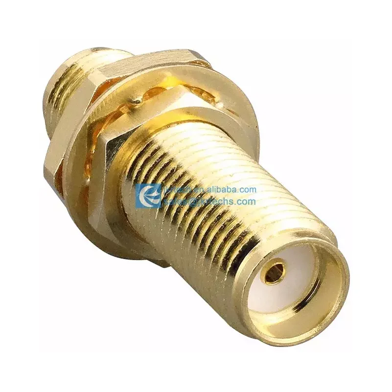 Original Connectors Adp-smaf-smaf-b-g Adapter Coaxial Connector Sma ...