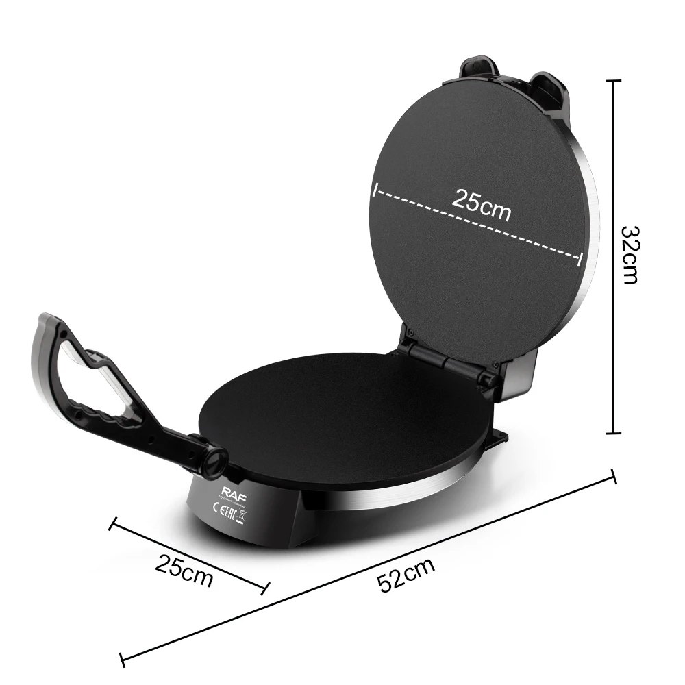 1500W Easy to Clean Non-Stick Roti Electric Maker Machine