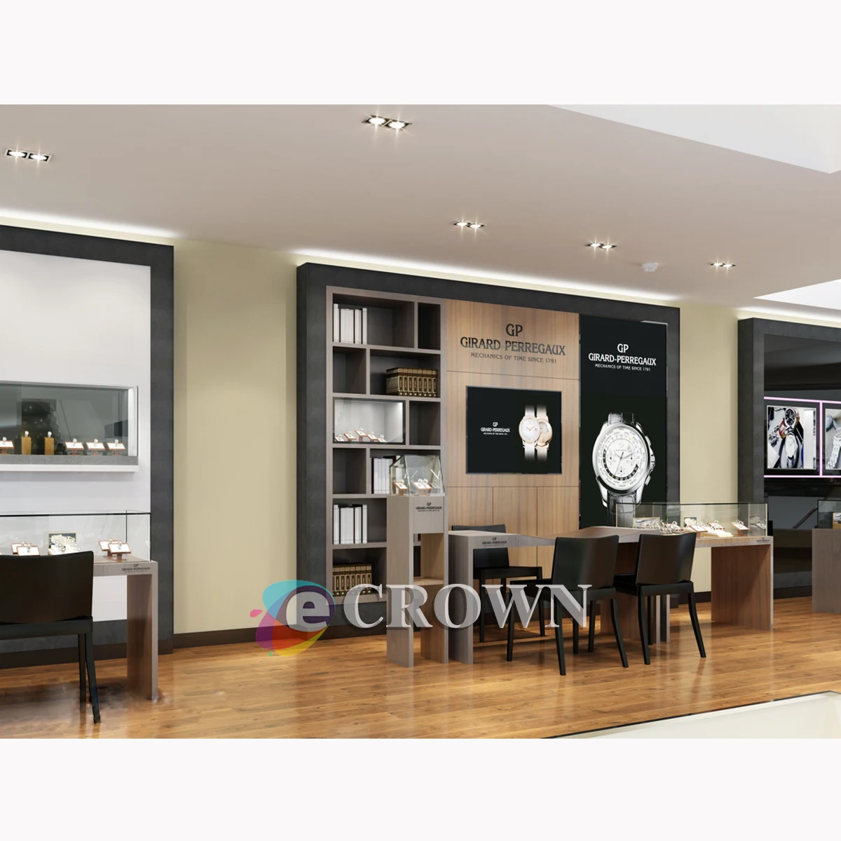 Kiosk Design Display Booth Counter Watches Display Showcase Watchband ...