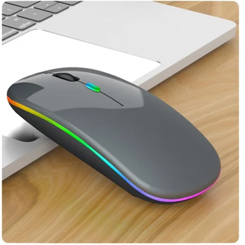 Yellow Stock 2.4ghz Wireless Optical Mouse Pequeno Bluetooth Chargeable ...