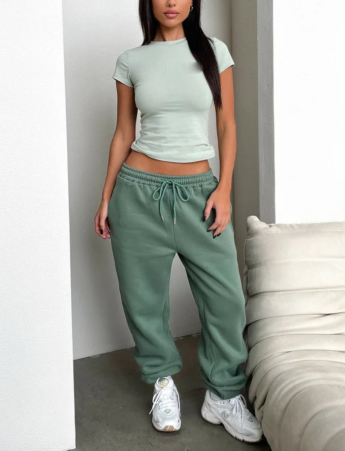 Hot Sell Custom Jogger Set Jogger Sets/lounge Wear Two Piece Set Women ...