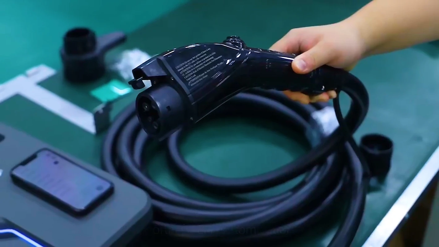 RUIVANDA EV Charger Smart EVSE Wallbox 7kw AC EV Fast Electric Car ...