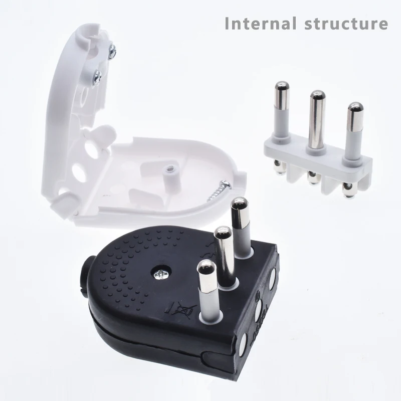 Italian Rewireable Plug Adapter 16a 250v Type-l Power Supply Connector ...