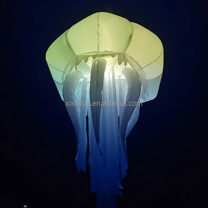 Night Club Ceiling Hanging Inflatable LED Party Decorations Inflatable ...