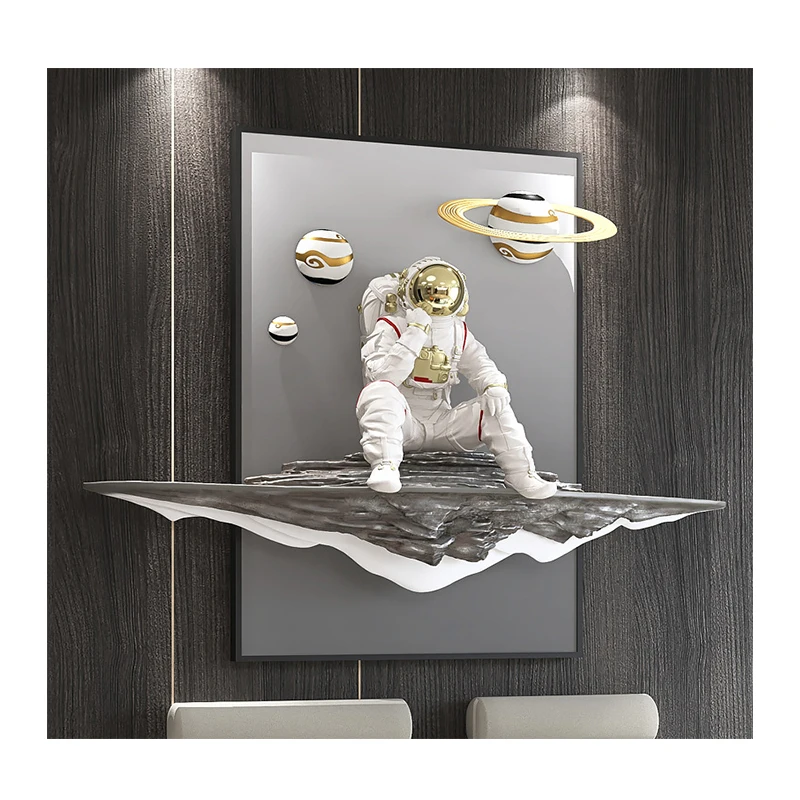 Nordic wall decoration Gift decoration Spaceman space man 3d Model Toy ...