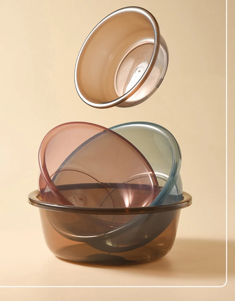 Multiple Models Of Household Water Basins Multi Functional Thickened Plastic Basins Circular ...