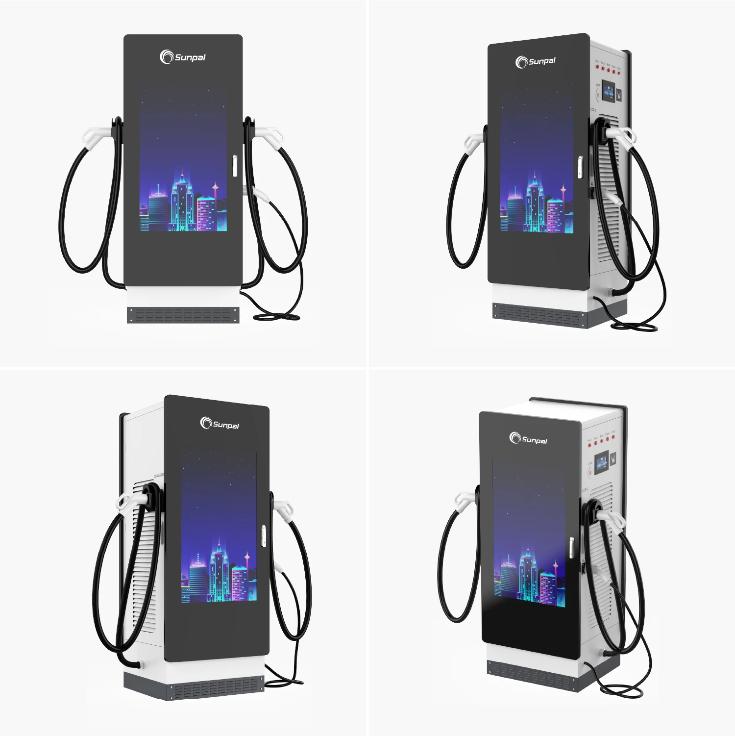 Portable DC Fast EV Charger - 30KW/50KW Solar Power Station