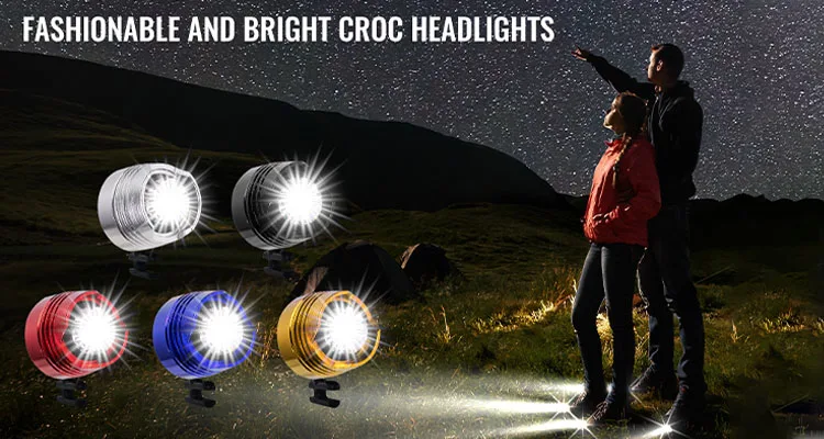 Headlights For Croc,Light Up Led Shoe Decorations Charms 3 Light Modes ...