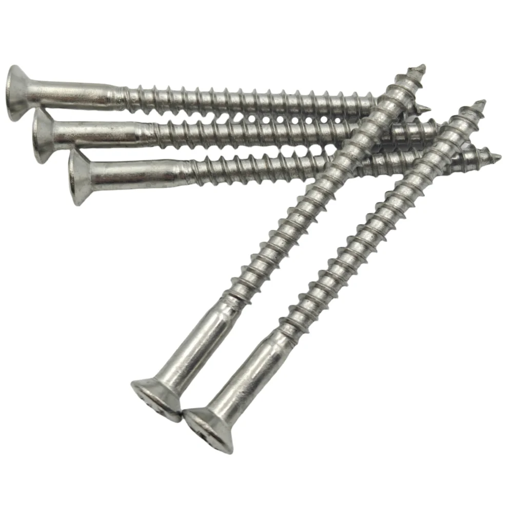 Flat Head CSK Self-Tapping Screw Phillips & Pozi-Drive Cross Recessed ...