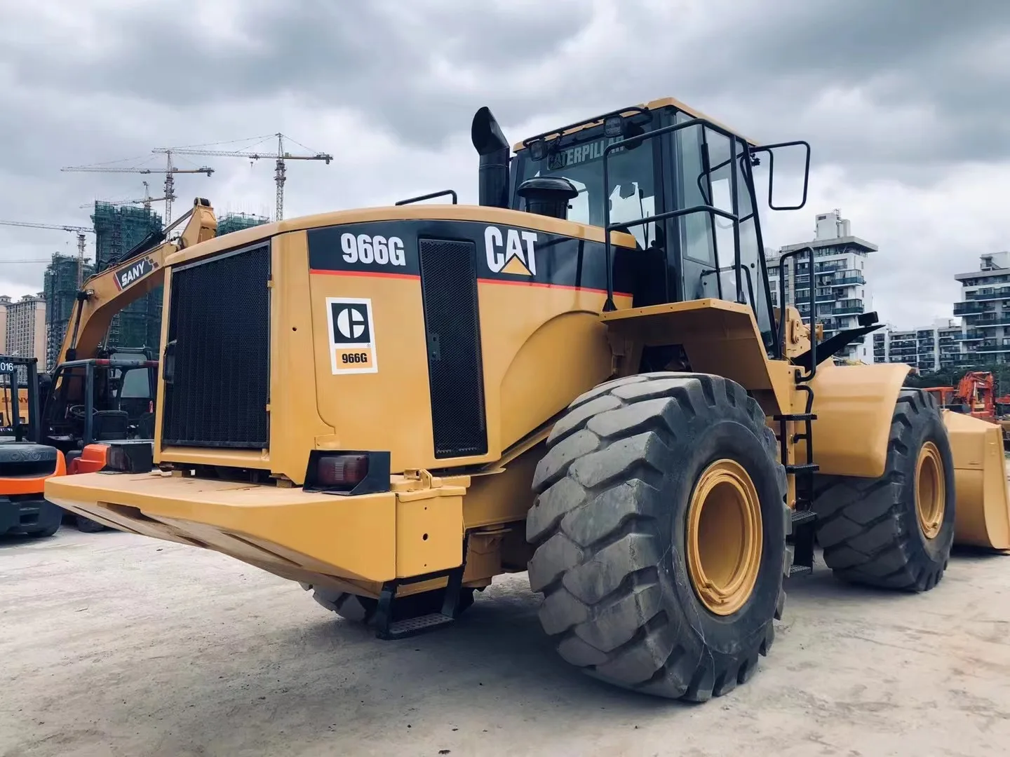 Japanese Original Machinery And Equipment Cat 966g/used Wheel Loader ...