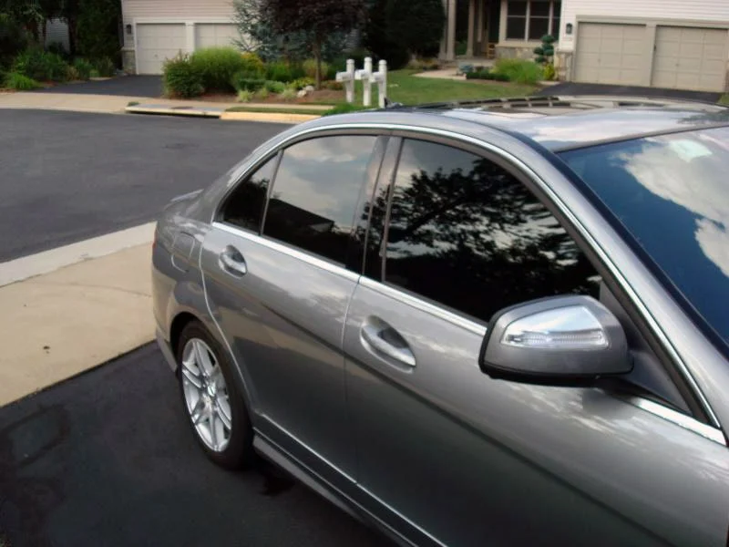 Solax Brand Black Chrome BC10 Window Tint Film - Heat Control & Privacy