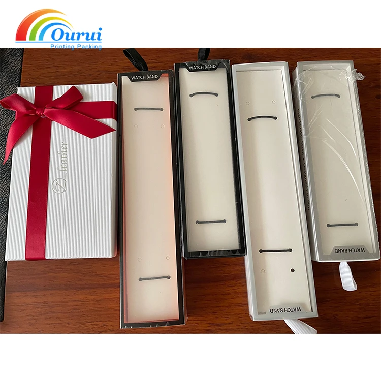 Wholesale Factory Stock High Quality Cheap Plastic Watch Strap Box ...