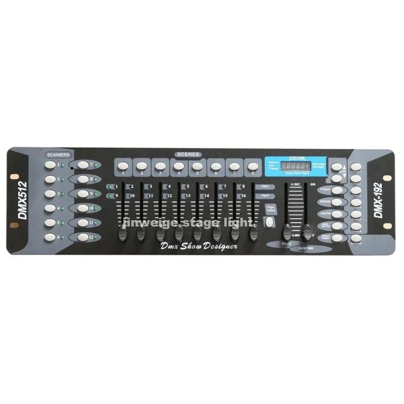 192 Channel DMX Controller Optimized for Moving Head Lights and LED Par ...