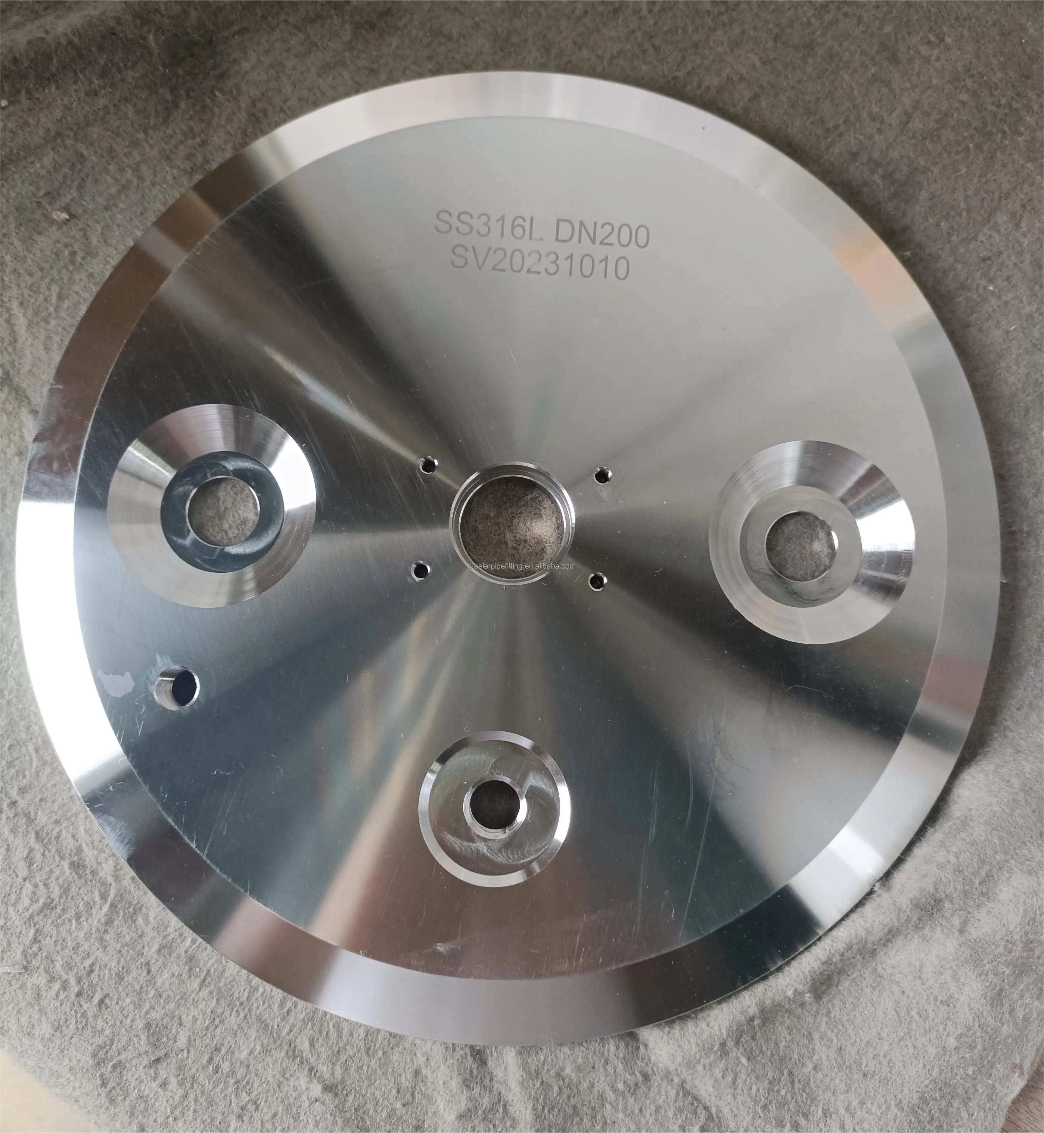 Stainless Steel Ss304 316l Sanitary Jacketed Shatter Platter With Ptfe ...