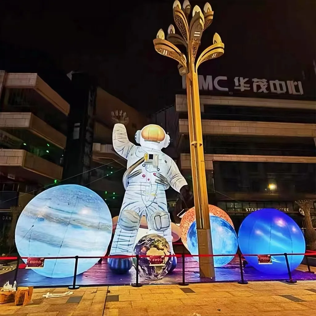 10.75ft Club Party Advertising Inflatable Spacecraft Customized Giant ...