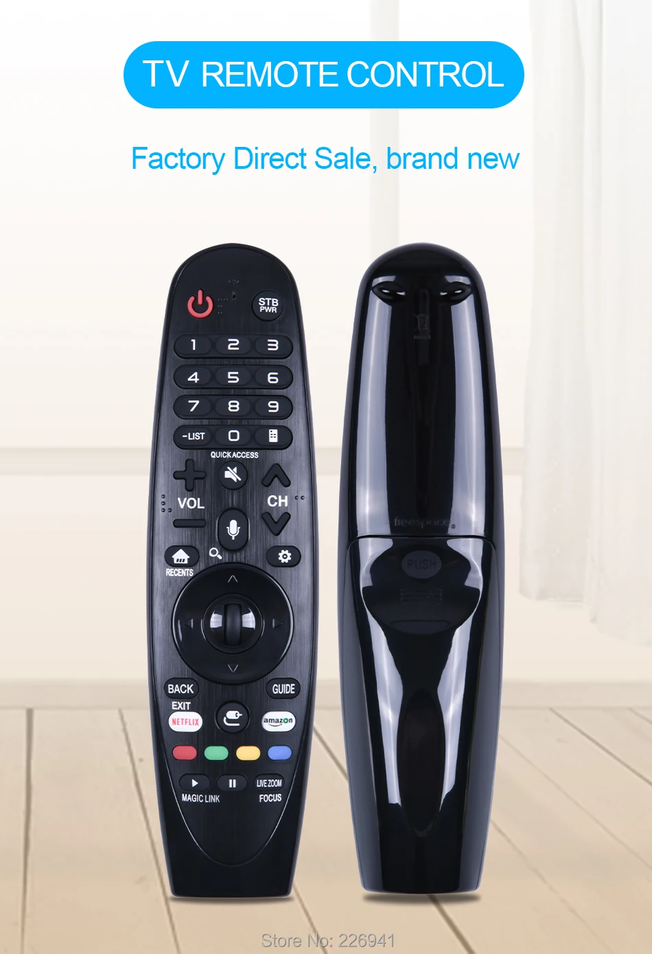 An-mr650a Replace Remote Control Fit For Lg Smart Tv 43uj654t 49uj634v ...