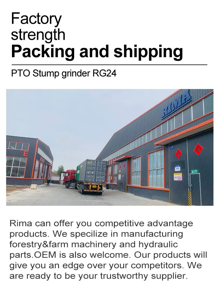 Tree Root Remove Machine PTO Stump Grinder for Sale