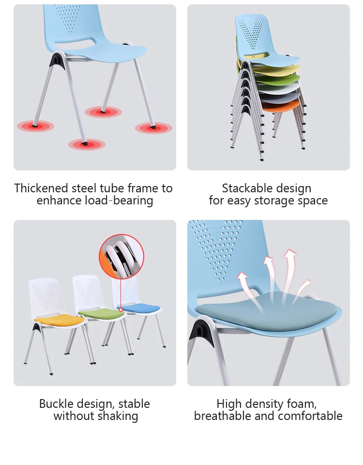 Wholesale Modern Conference Room Chairs - Stackable & Stylish