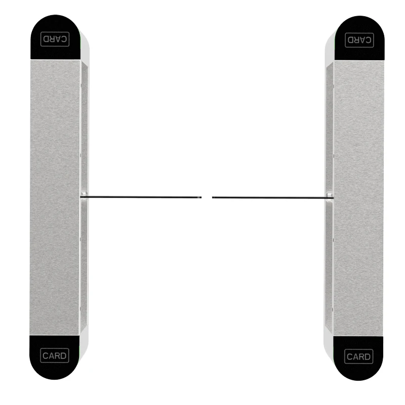 Indoor Office Security High Speed Turnstile Aluminium Swing Gates ...