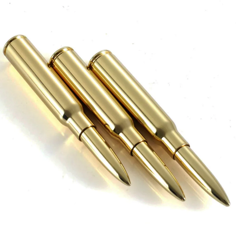 Manufacturer Bullet Shaped Bolt Action Metal Bullet Tactical Pen ...