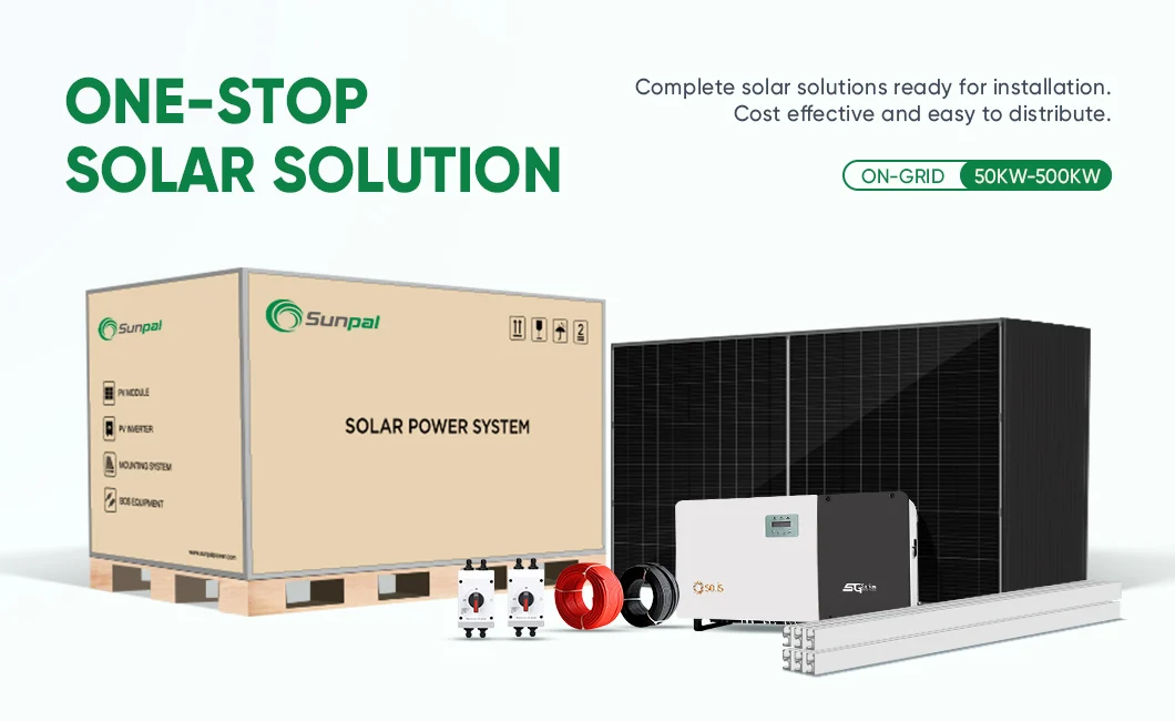Commercial on Grid Solar System - 100kw to 500kw Power