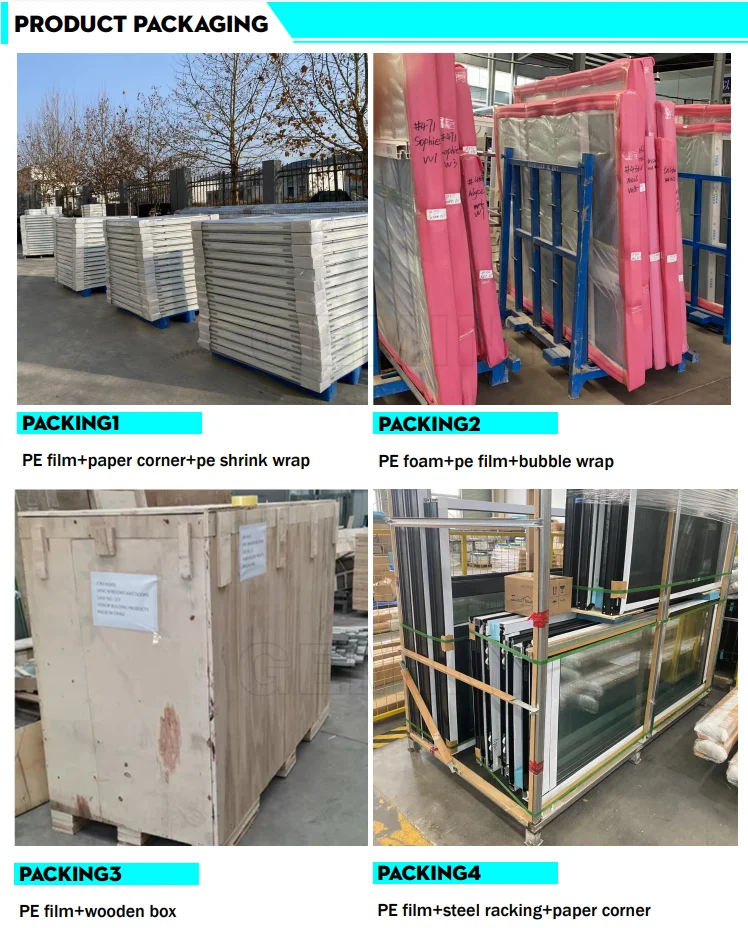 Aluminum Clad Wood Casement Window Double Glazed Casement Window Wood ...