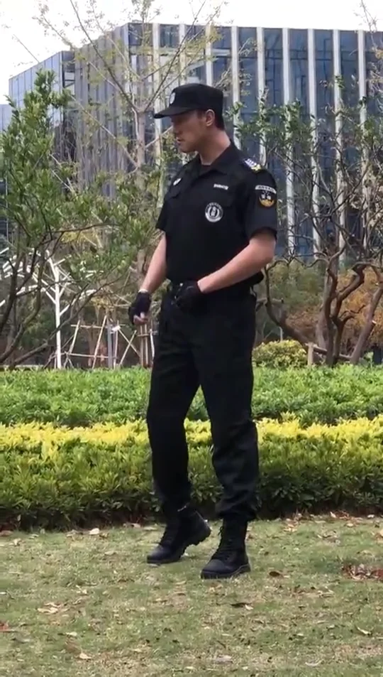 Custom Made Guard Security Uniforms Polyester/cotton Short Sleeve ...