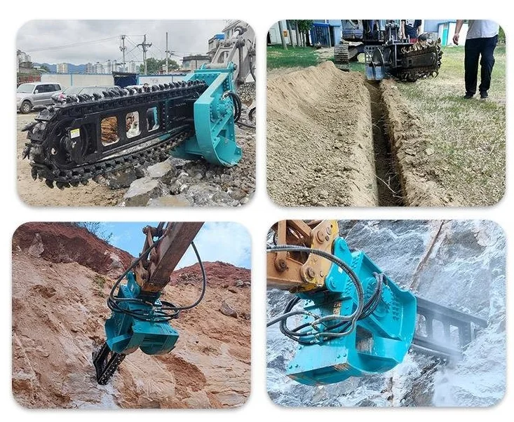 Excavator Trencher Attachment for Efficient Ditching & Trenching ...