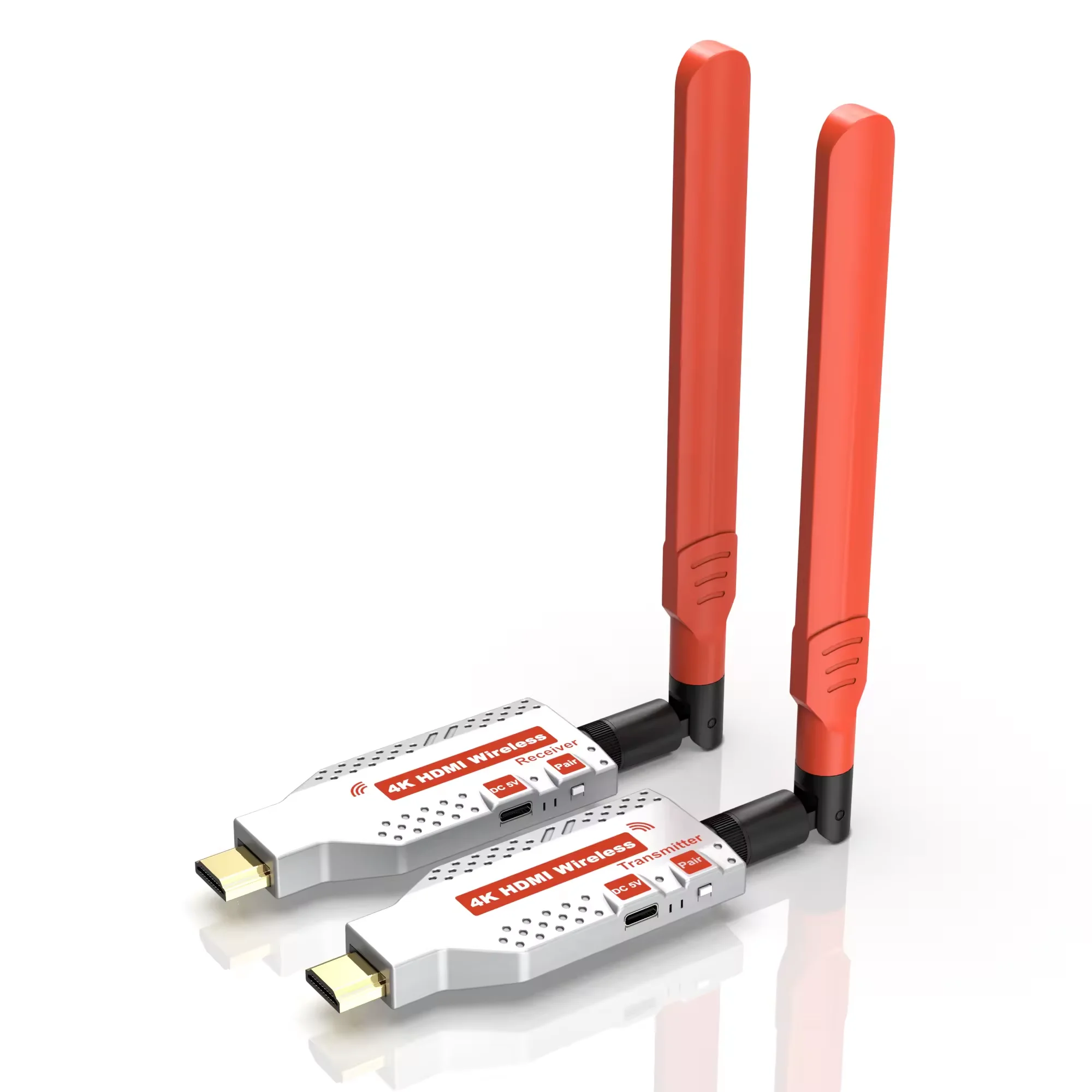 4K Wireless Male Display Adapter - Audio Video Transmitter