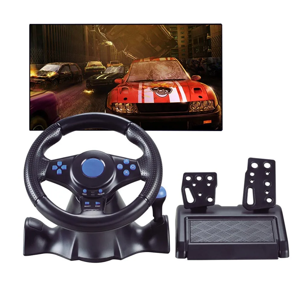 7in1 Gaming Racing Wheel for PlayStation 4 & PC
