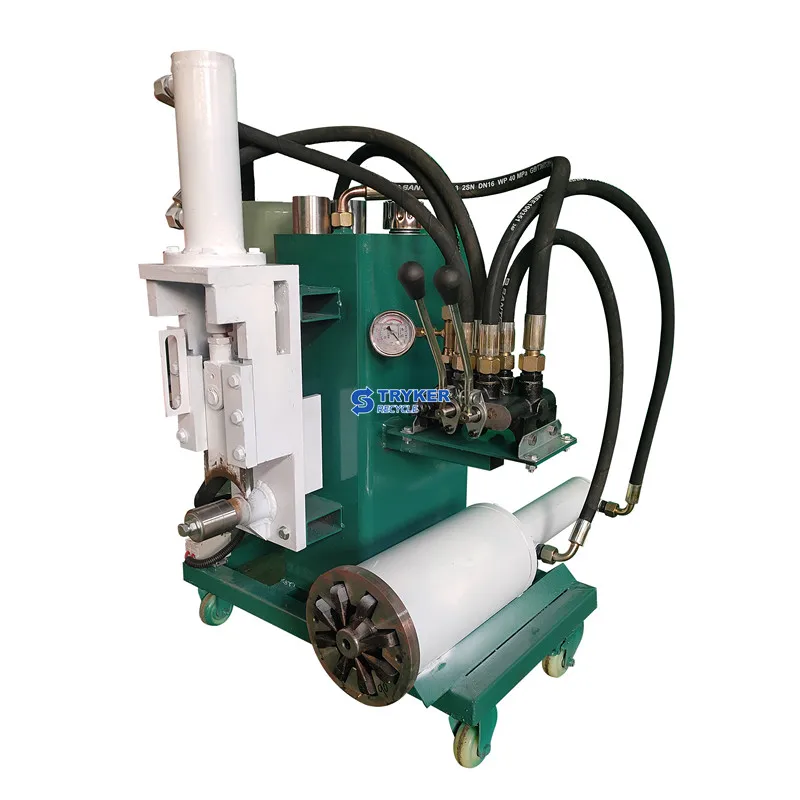 Recycling Scrap Used Car Motor Compressor Dismantling Machine