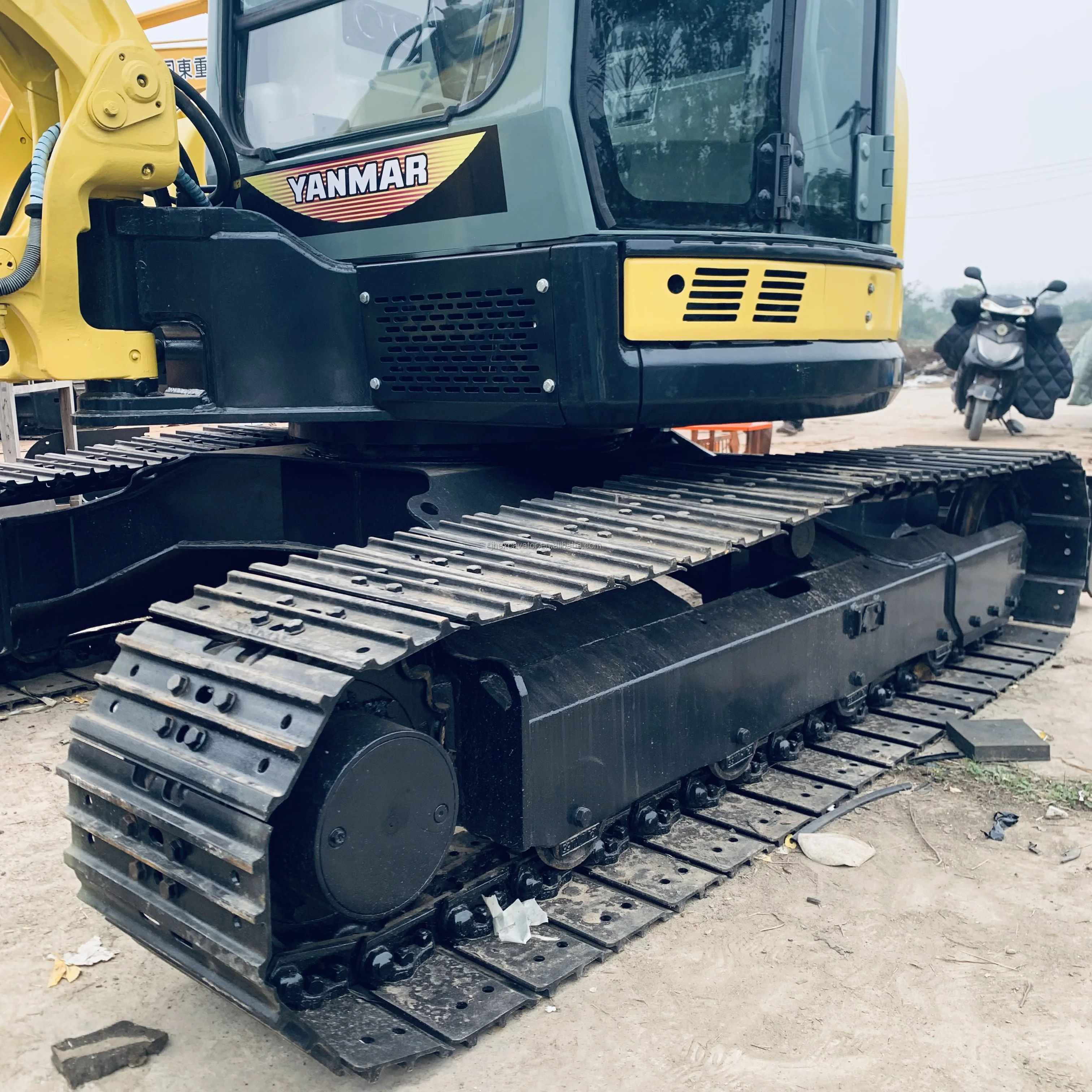 Japan Original Used Yanmar VIO55 Tailless Mini Excavator Farm ...