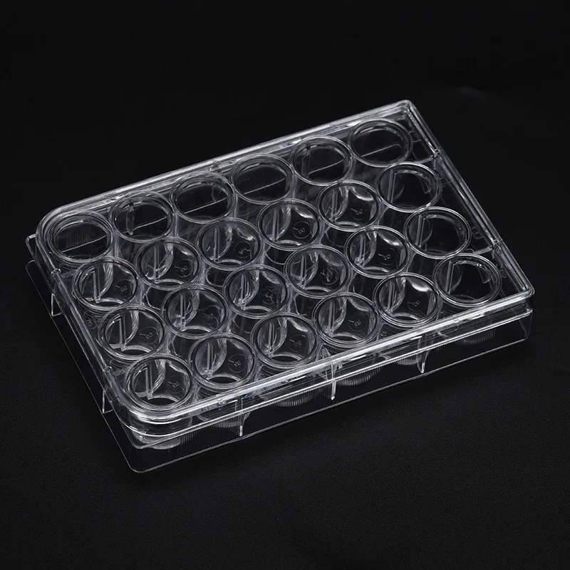 Med Lab Consumables Plastic Sterile Injection Mold Microplate 24 Well ...