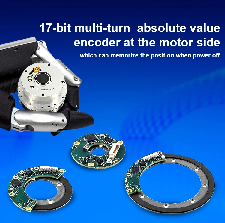Humanoid Robot Joints - 110mm Hollow Actuator Servo Motor