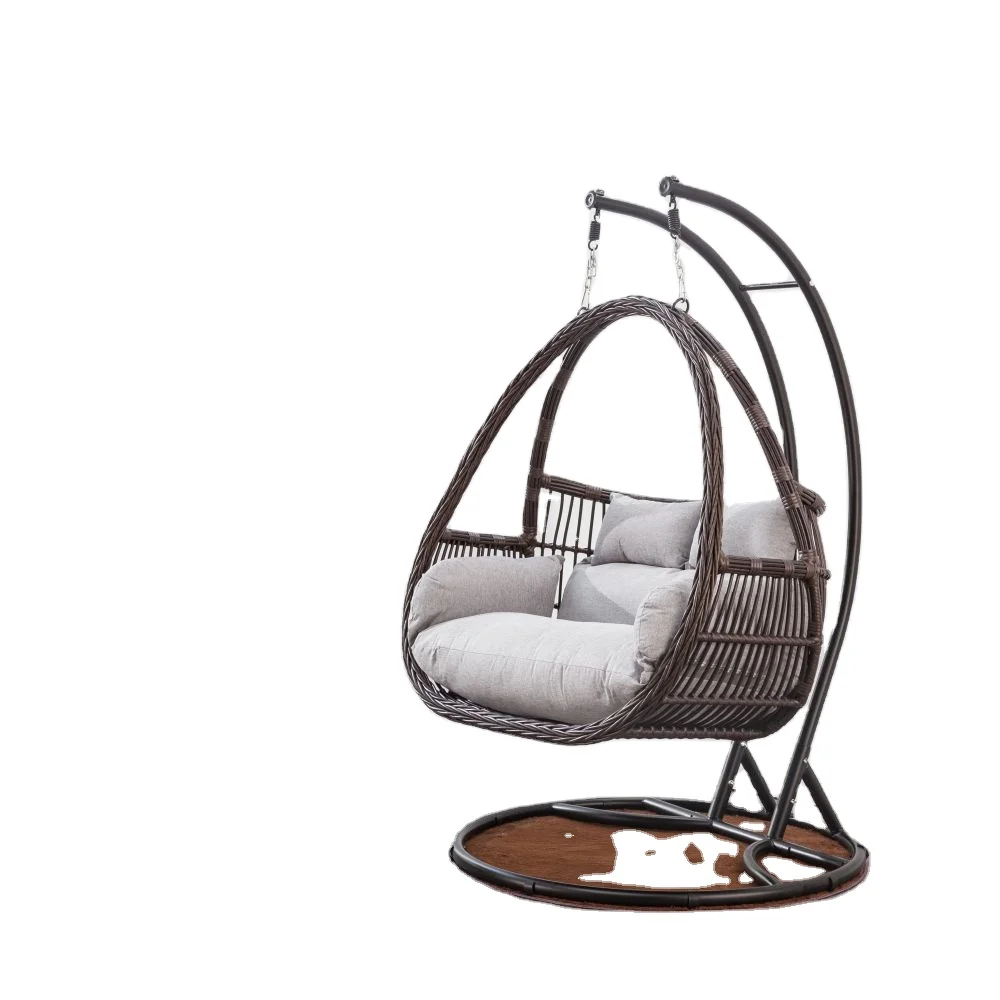 Latest Design Rattan Furniture Outdoor Garden Patio Swings Egg Rattan ...