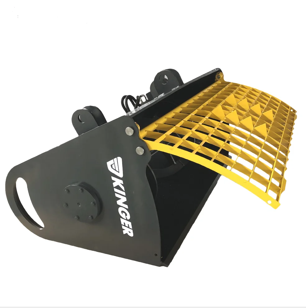 KINGER hydraulic mixer bucket backhoe bucket concrete mixer| Alibaba.com