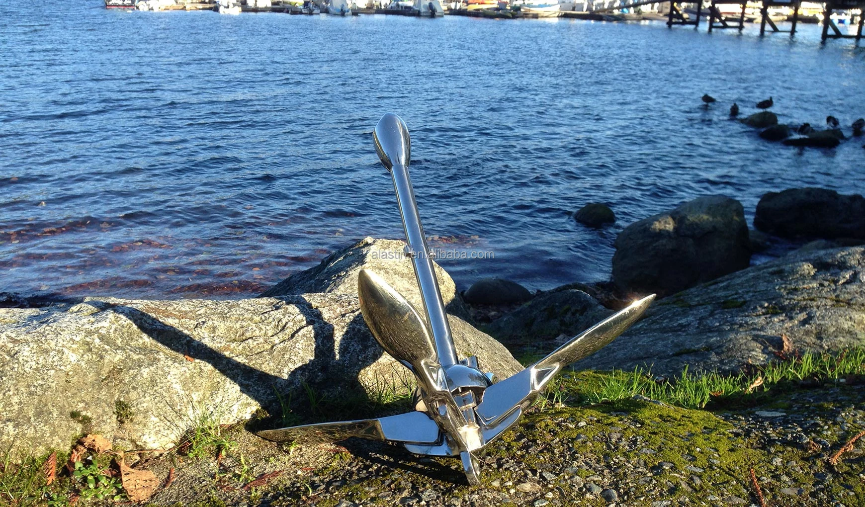Stainless Steel Grapnel Folding Boat Anchor Small Folding Anchor - Buy ...