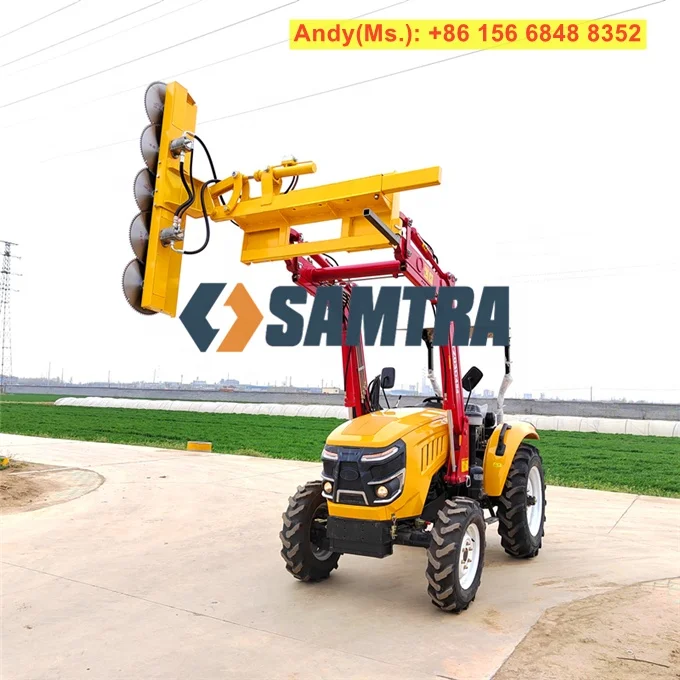 Tree Cutter for Tractor Front End Loader - Efficient Trimming