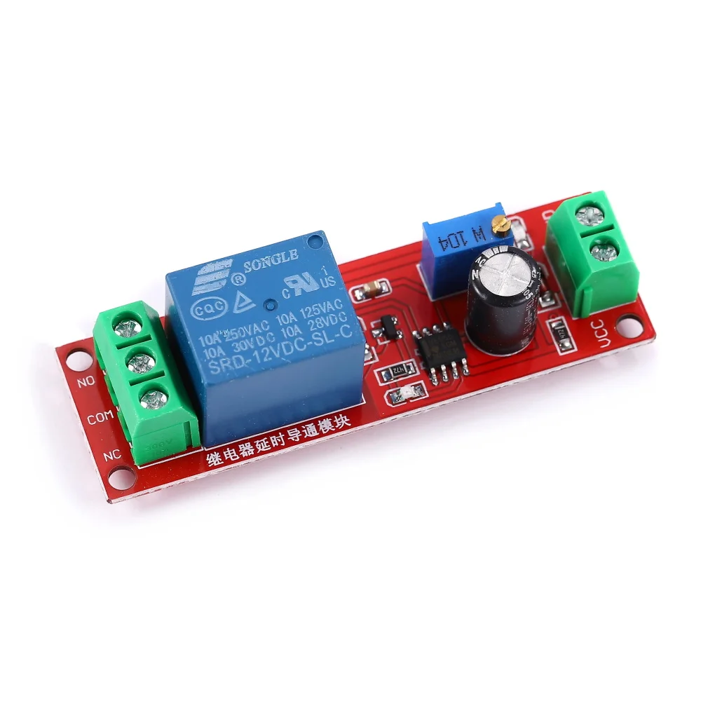NE555 DK555 Timer Switch Adjustable Disconnect Module Time delay relay ...