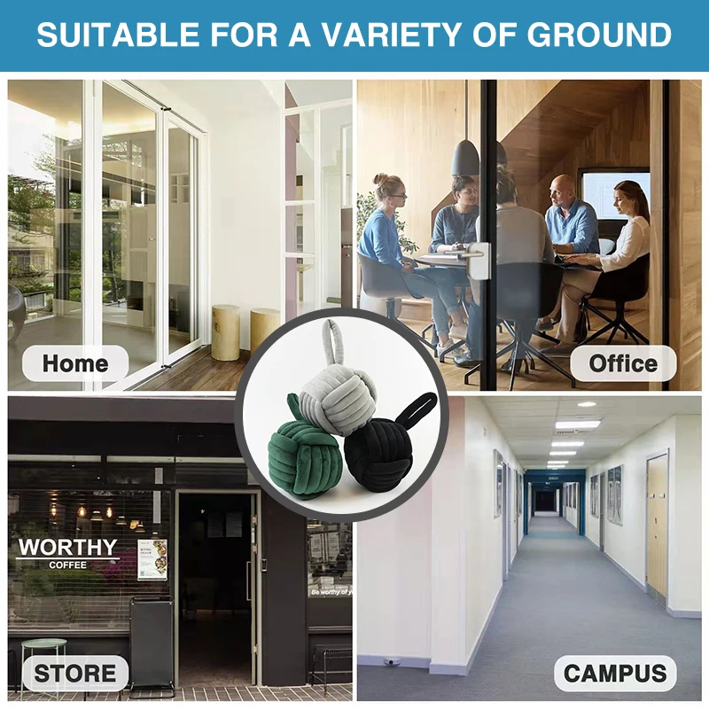 New Style Doorstops Coloured Door Stop Sand Filled Heavy Nautical Rope ...