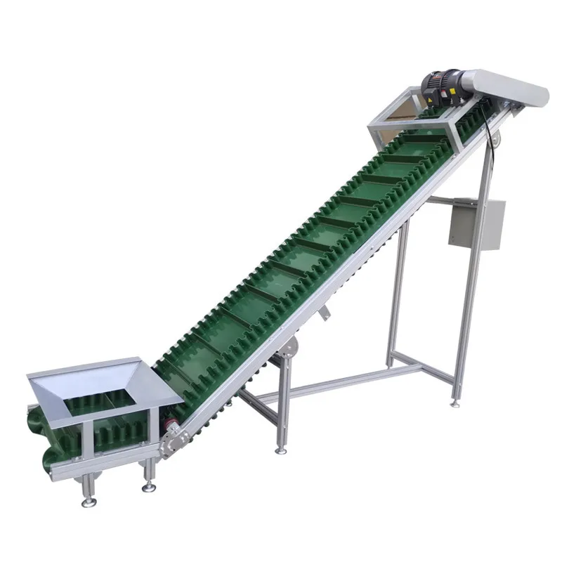 Sus304 Structure Sidewall Belt Conveyor For Fertilizer Production Line ...