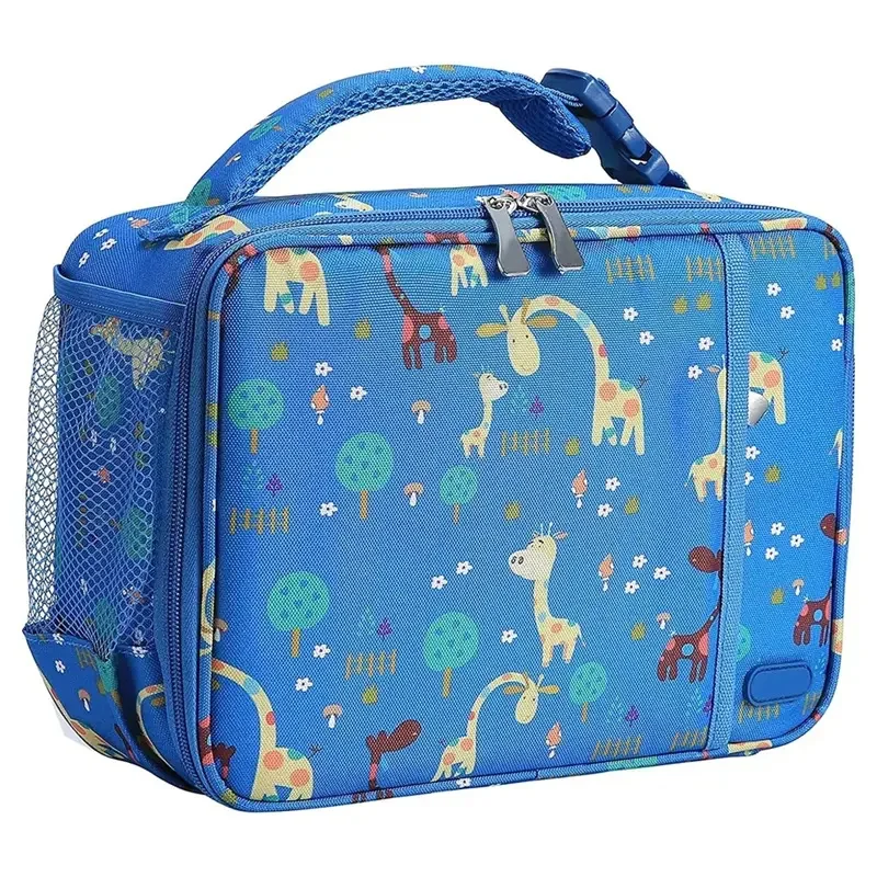 Multi-Pocket Leak-proof Insulated Kids Lunch Box Keep Food Warm Cooler ...