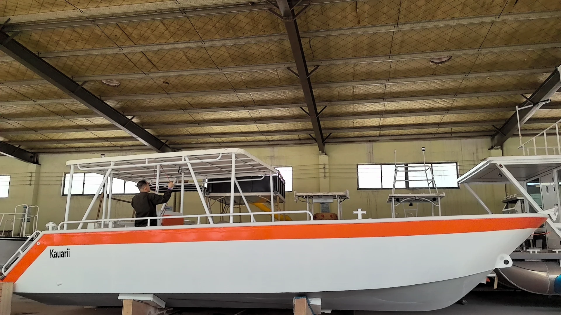 9.7m Aluminum Deep V Ocean Fishing Boat Yacht by YAMANEYACHT