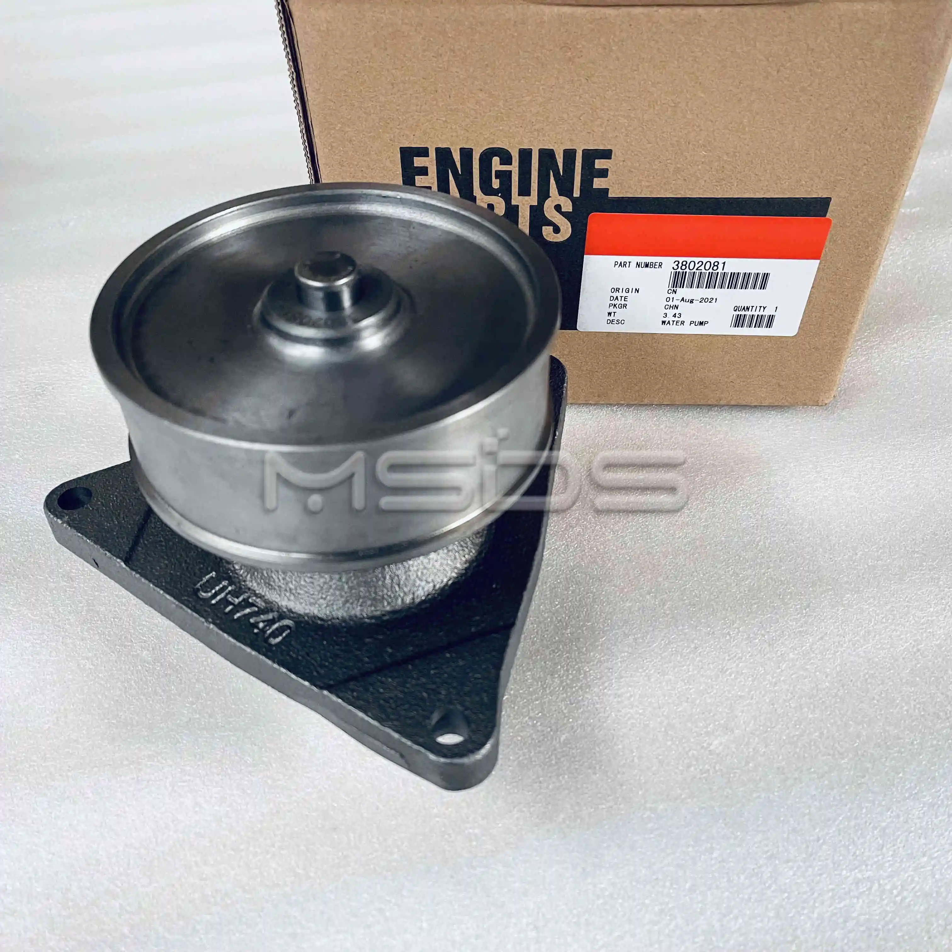 Cummins 6ct 6c8.3 6ct83 Diesel Engine Water Pump Kit 3806180 3802081 ...