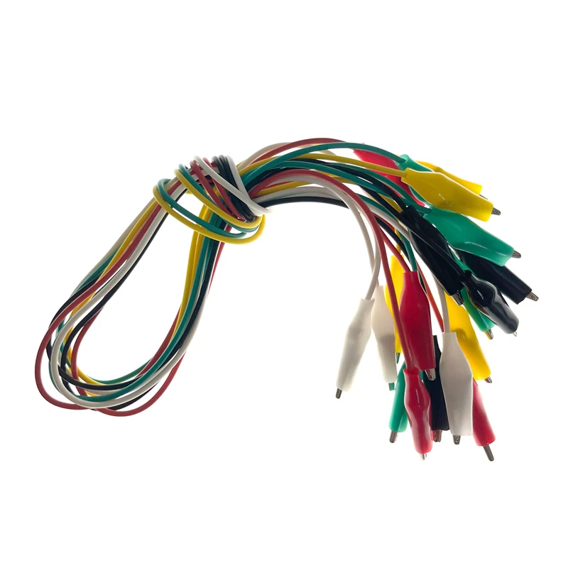 Oky0262 Crocodile Clip Cable Connected Circuit Crocodile Clips With ...