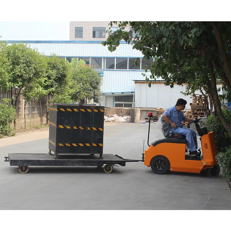 Efork Heavy-duty Electric Tow Tractor 4t 6t 8t With Cabin Warehouse ...