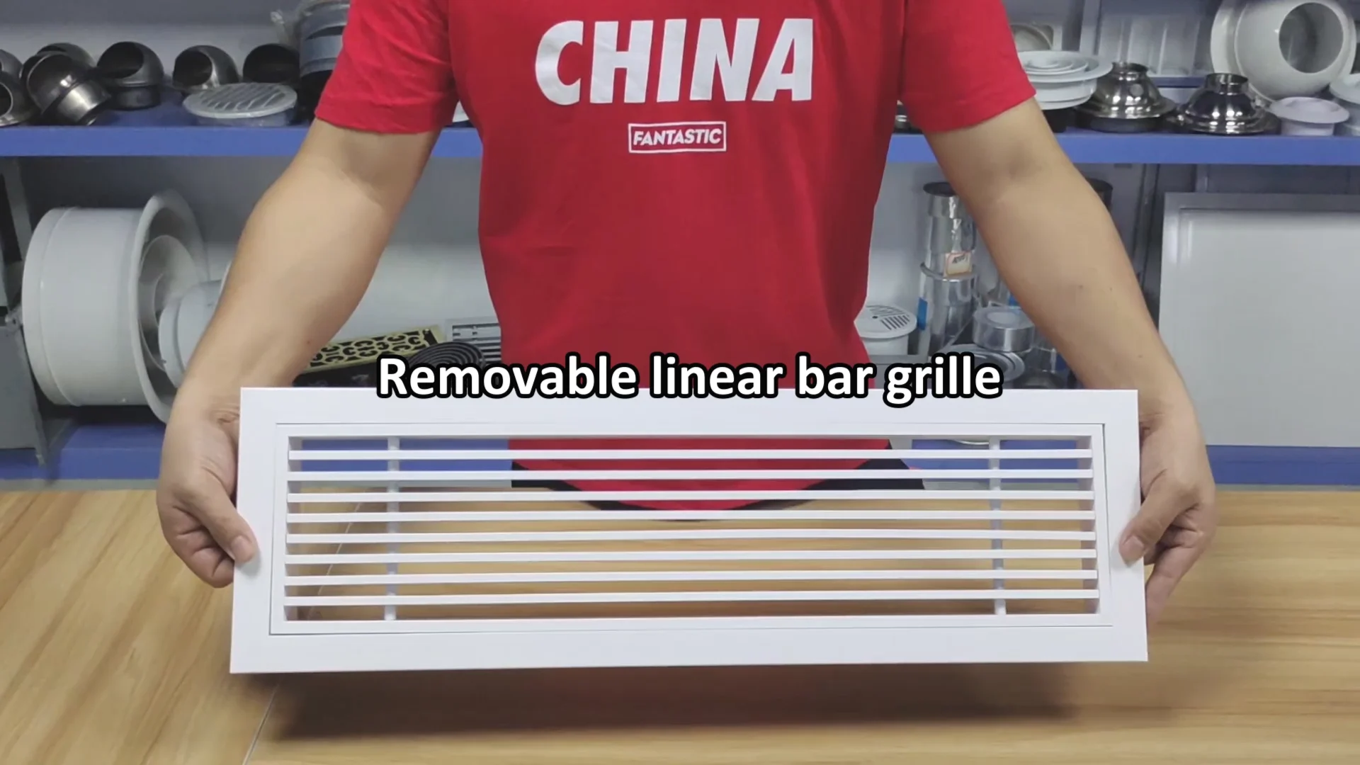 Hvac Ventilation Removable Core Aluminum Linear Bar Air Vent Grilles ...