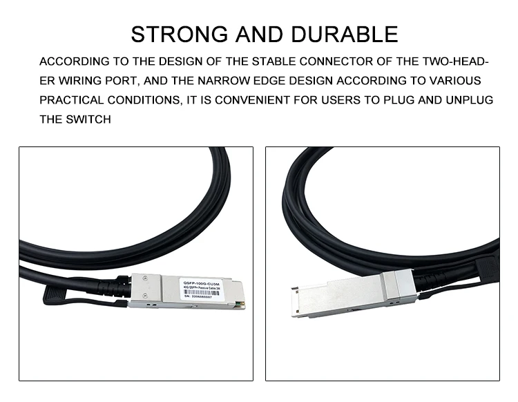 Qsfp To Qsfp 40gbase Dac Cable Qsfp-40g-cu1m 1m Length - Buy Qsfp+ ...
