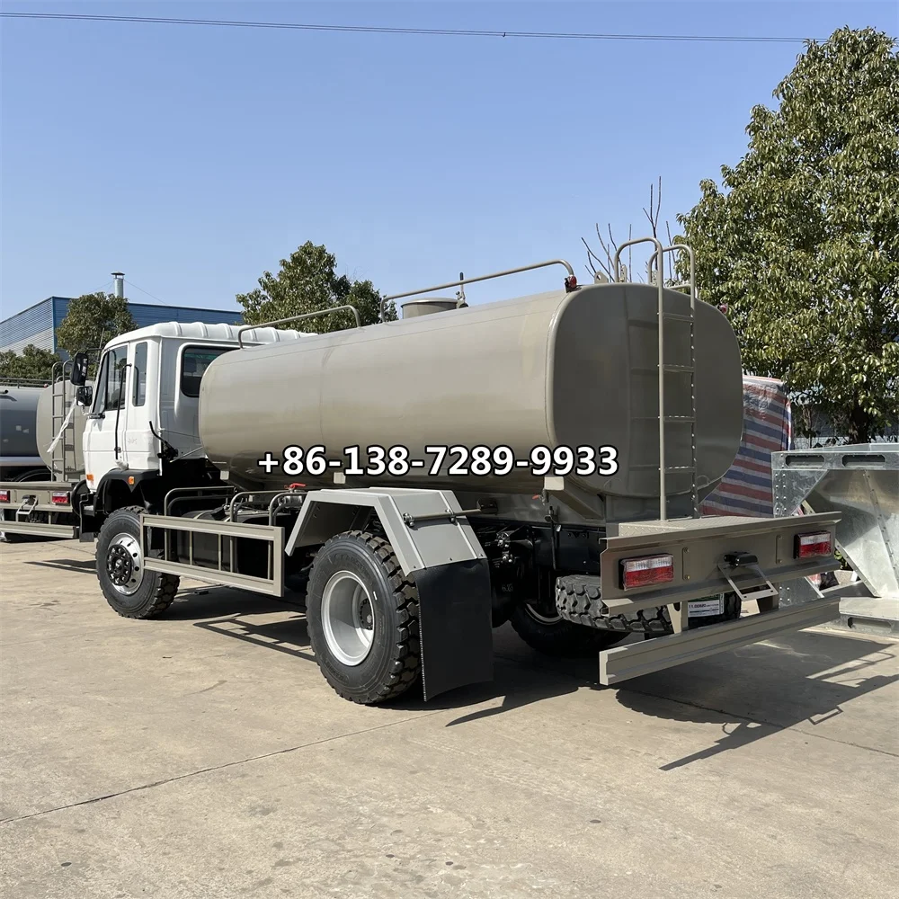 Dongfeng 10m3 Water Tanker Trucks 2024 Dongfeng 190hp 4x4 10 Cubic ...