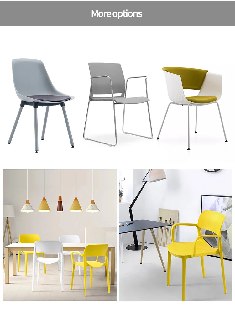 Wholesale Modern PP Sled Stackable Plastic Chairs for Schools